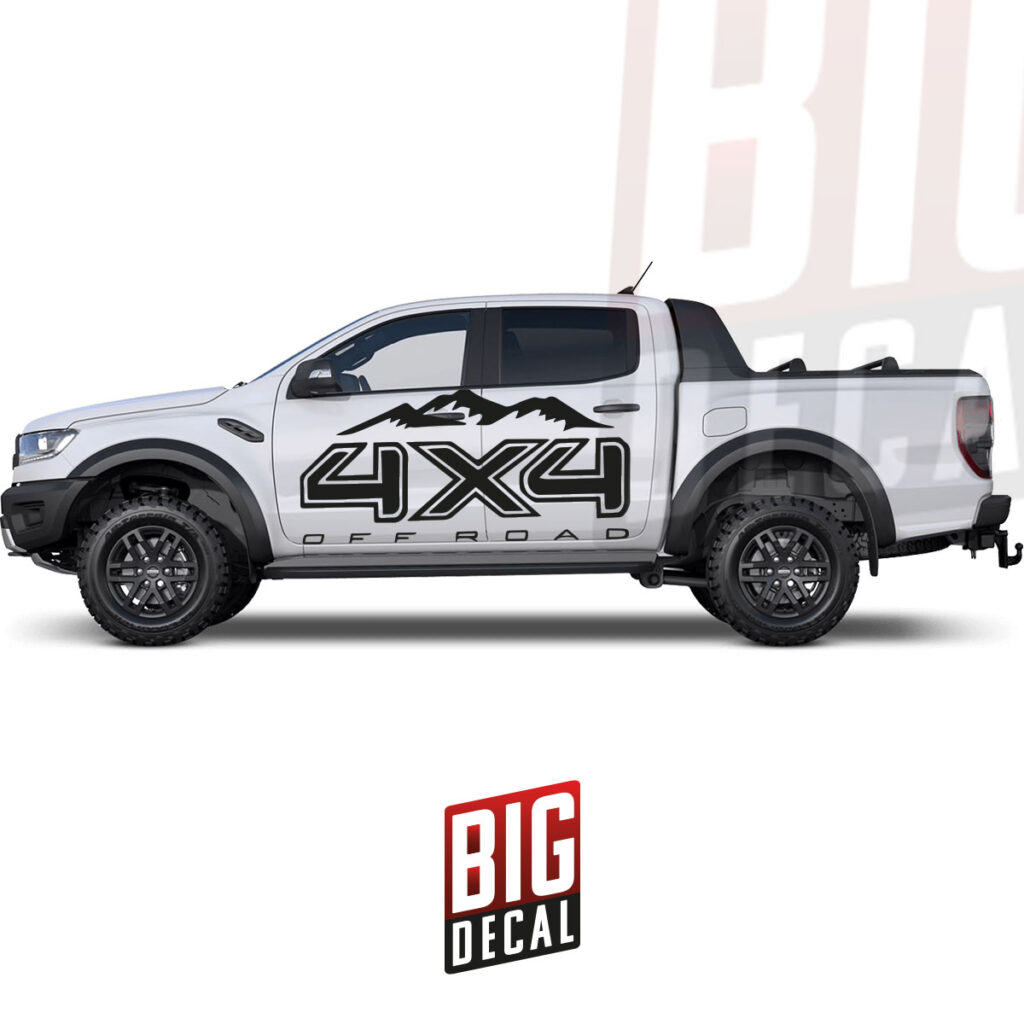 Off Road Side Truck Sticker Decal Vinyl - Big Car Decal